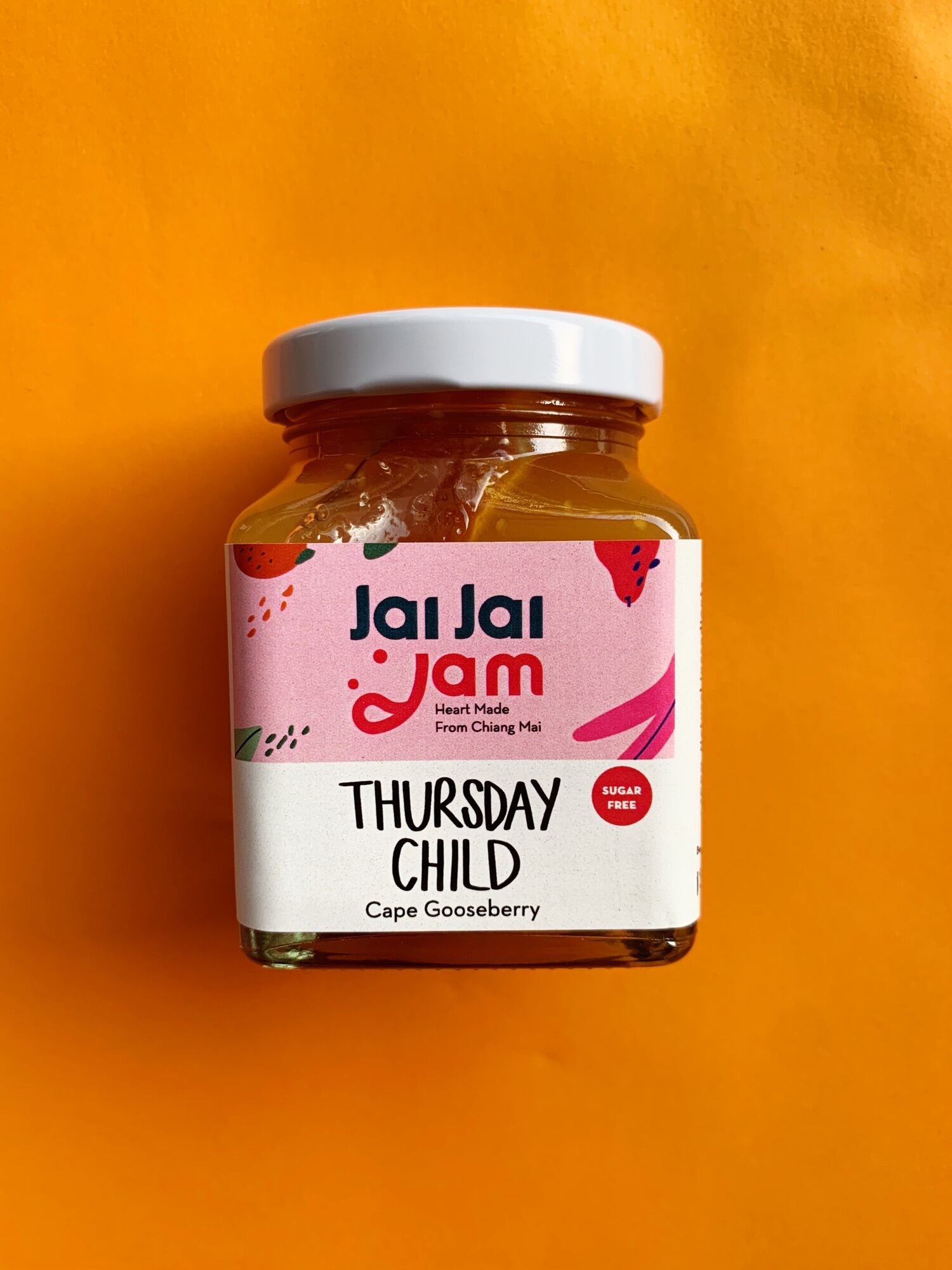 แยมคลีน แยมไม่ใส่น้ำตาล Jai Jai Jam แยมเคพกูสเบอร์รี่ (เฉพาะฤดูกาล) ใช้เคพกูสเบอร์รี่โครงการหลวง ...