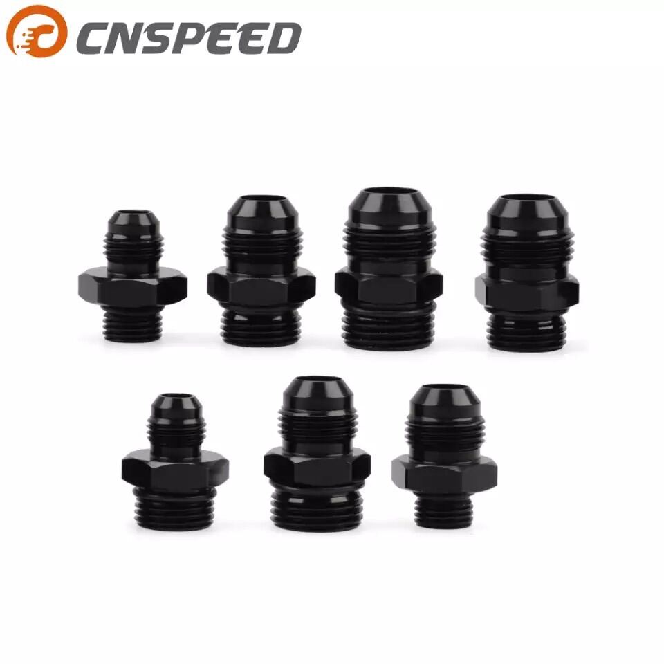 GF20 Male Adapter Fitting Black ORB ORB-6 ORB-10 ORB-10 O-ring Boss to ...