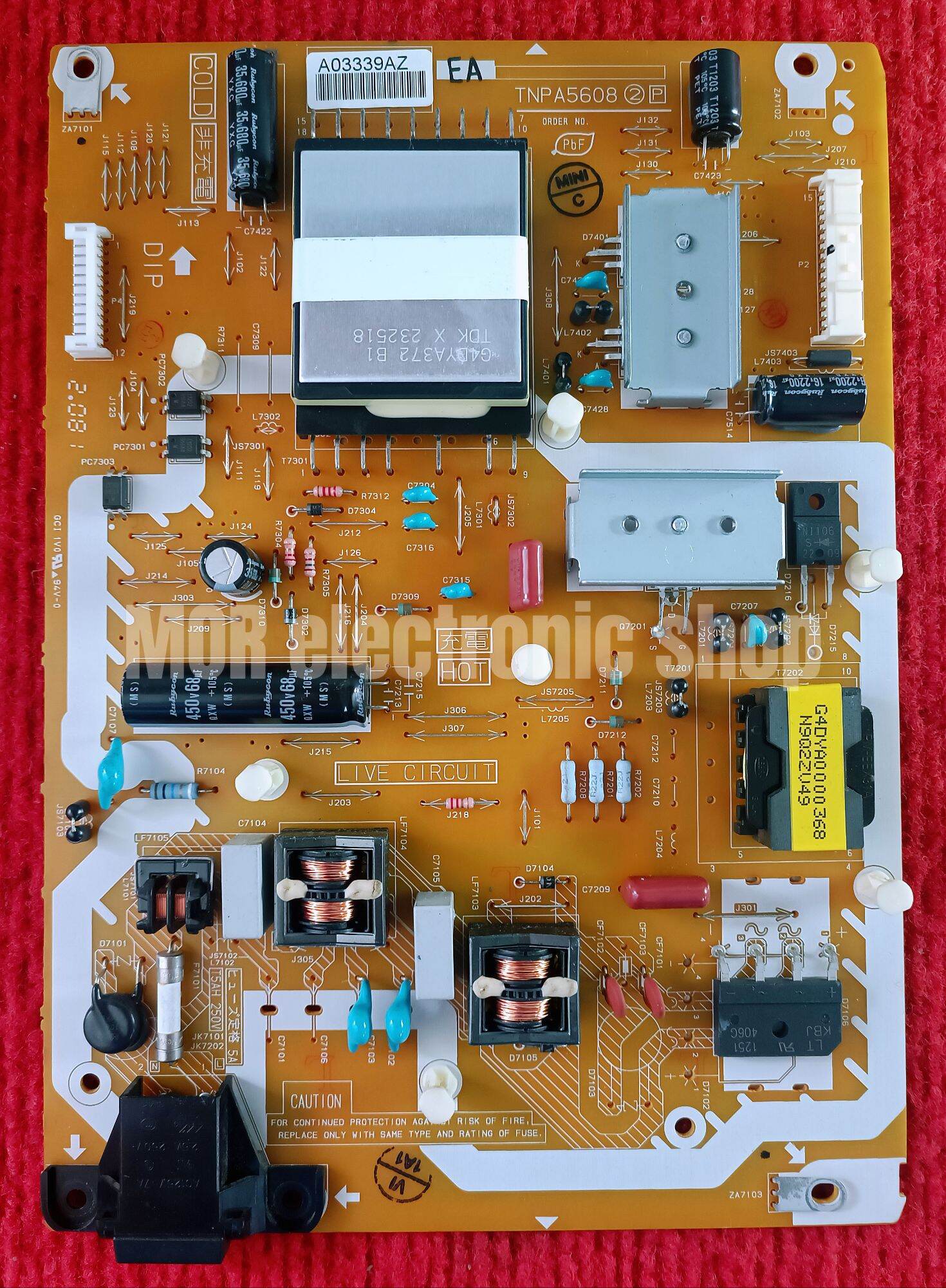 เพาเวอร์ซัพพลาย PANASONIC TH-L42E5T , TH-L42ET5T ( TNPA5608 ) | Lazada ...