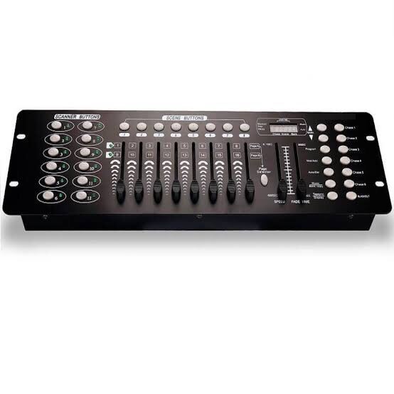 บอร์ดคุมไฟ บอร์ดคอนโทรลไฟ เวที แสงสี DMX512 ,DMX192 Scanner Console DMX ...