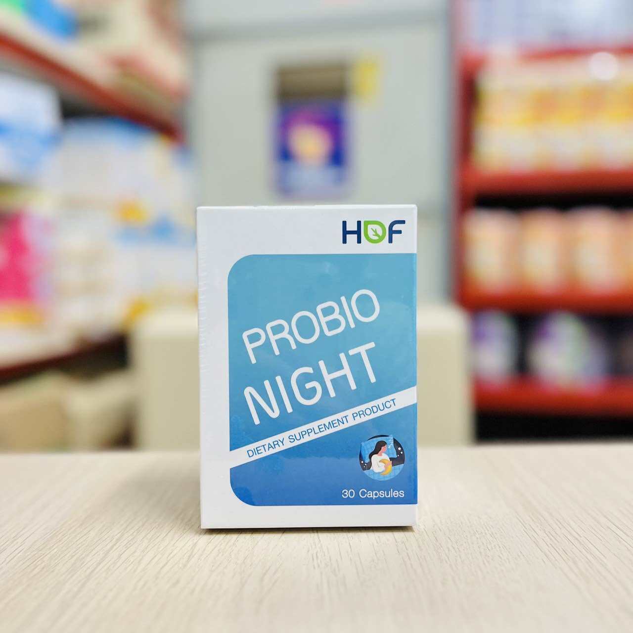 HOF PROBIO NIGHT ผลิตภัณฑ์เสริมอาหารโพรไบโอไนท์ (30แคปซูล) | Lazada.co.th