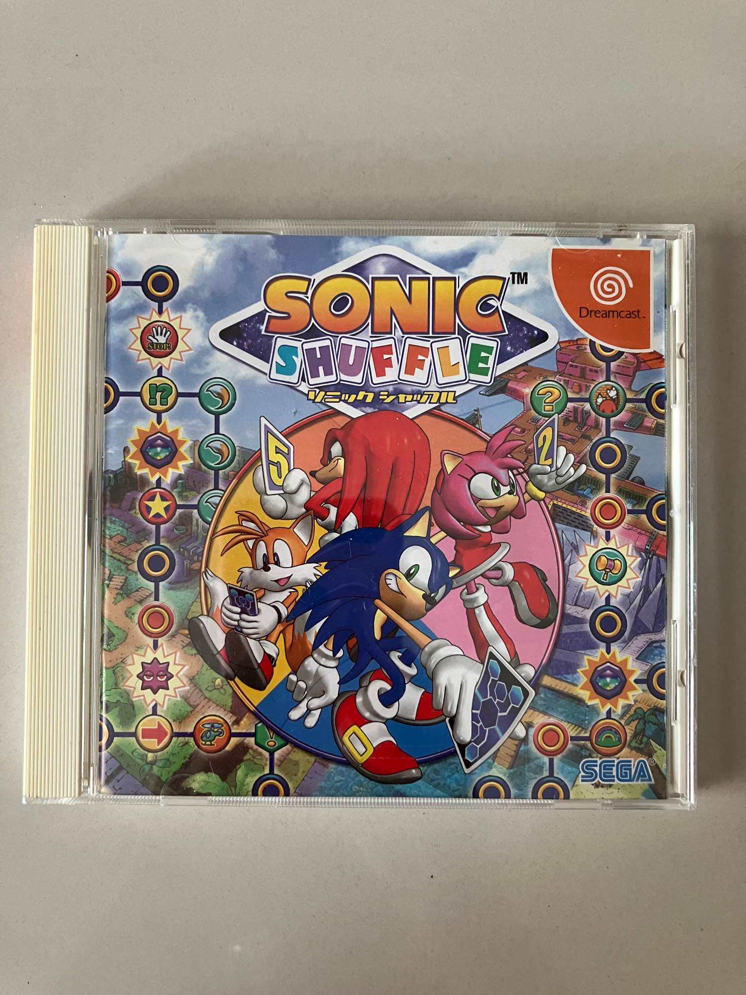Sonic Shuffle Dreamcast (DC) โซนิค แผ่นเกมแท้ (JP) | Lazada.co.th