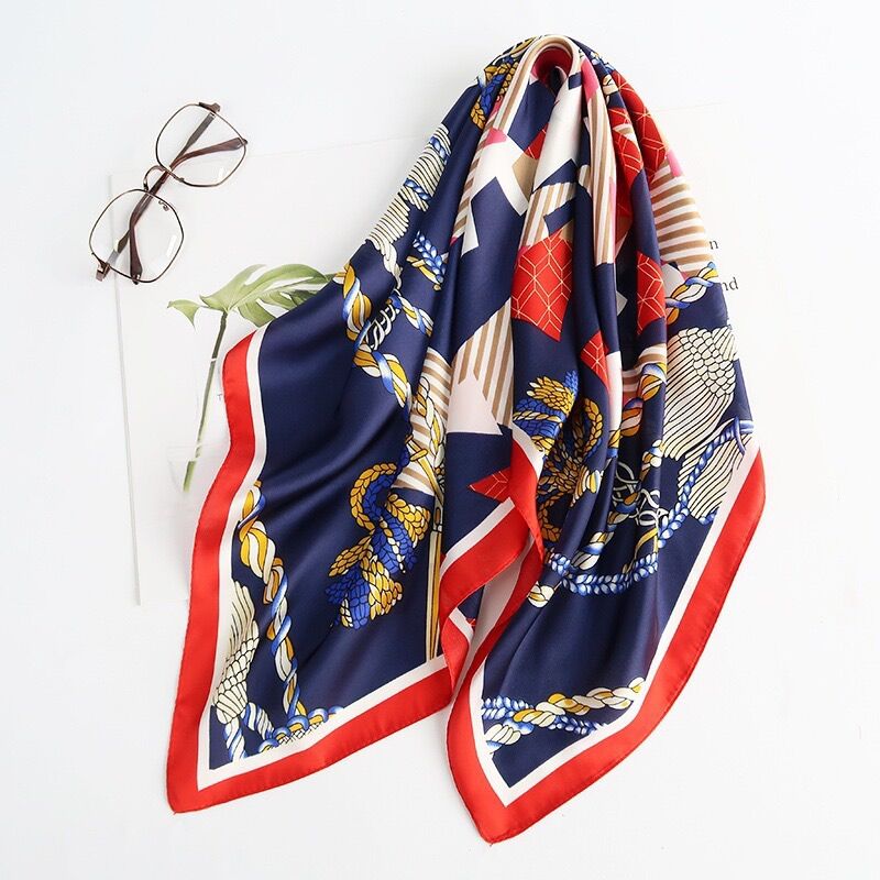 Silk Satin Scarf | Lazada.co.th