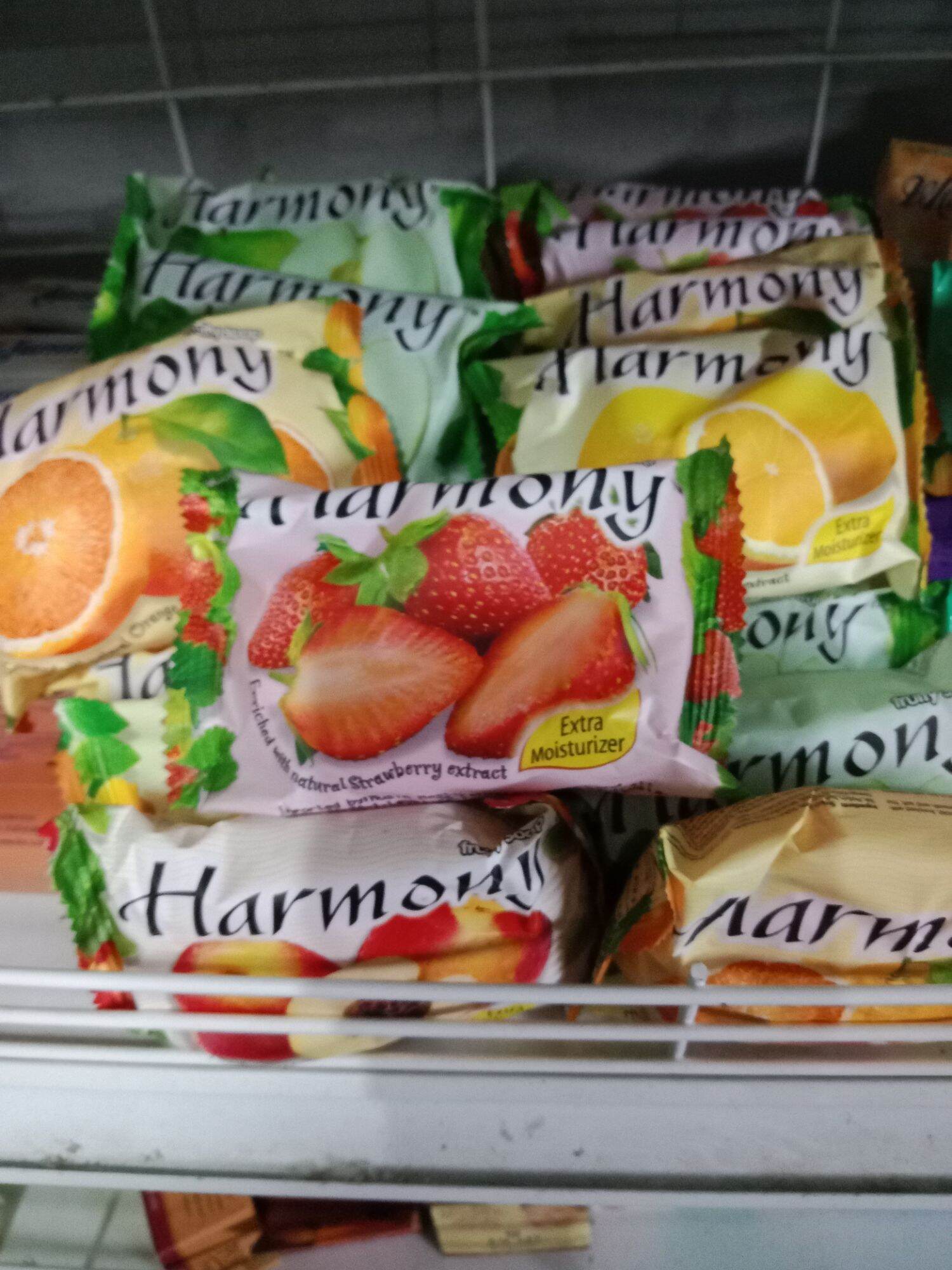 สบู่ก้อน Harmomy กลิ่นผลไม้🍎🍓🍊🥭 (สบู่มาเลย์) | Lazada.co.th