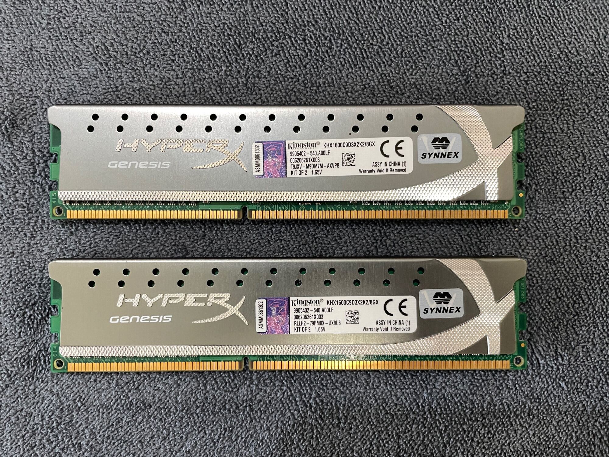 แรม Kingston HYPERX GENESIS RAM PC3 DDR3-1600/4GB สี ดำ (ประกัน J.I.B ...