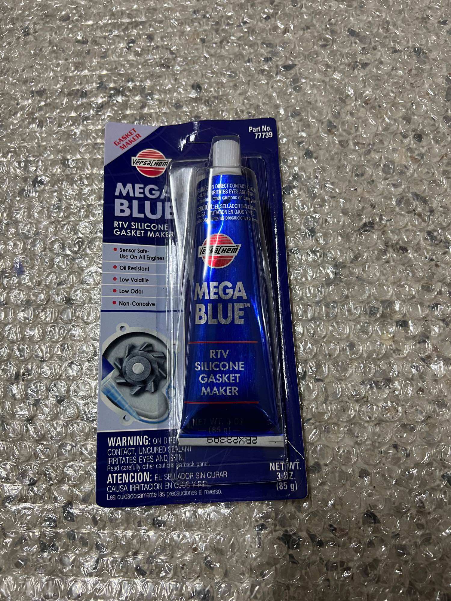 กาวฟ้าทาปะเก็น Versachem mega blue | Lazada.co.th