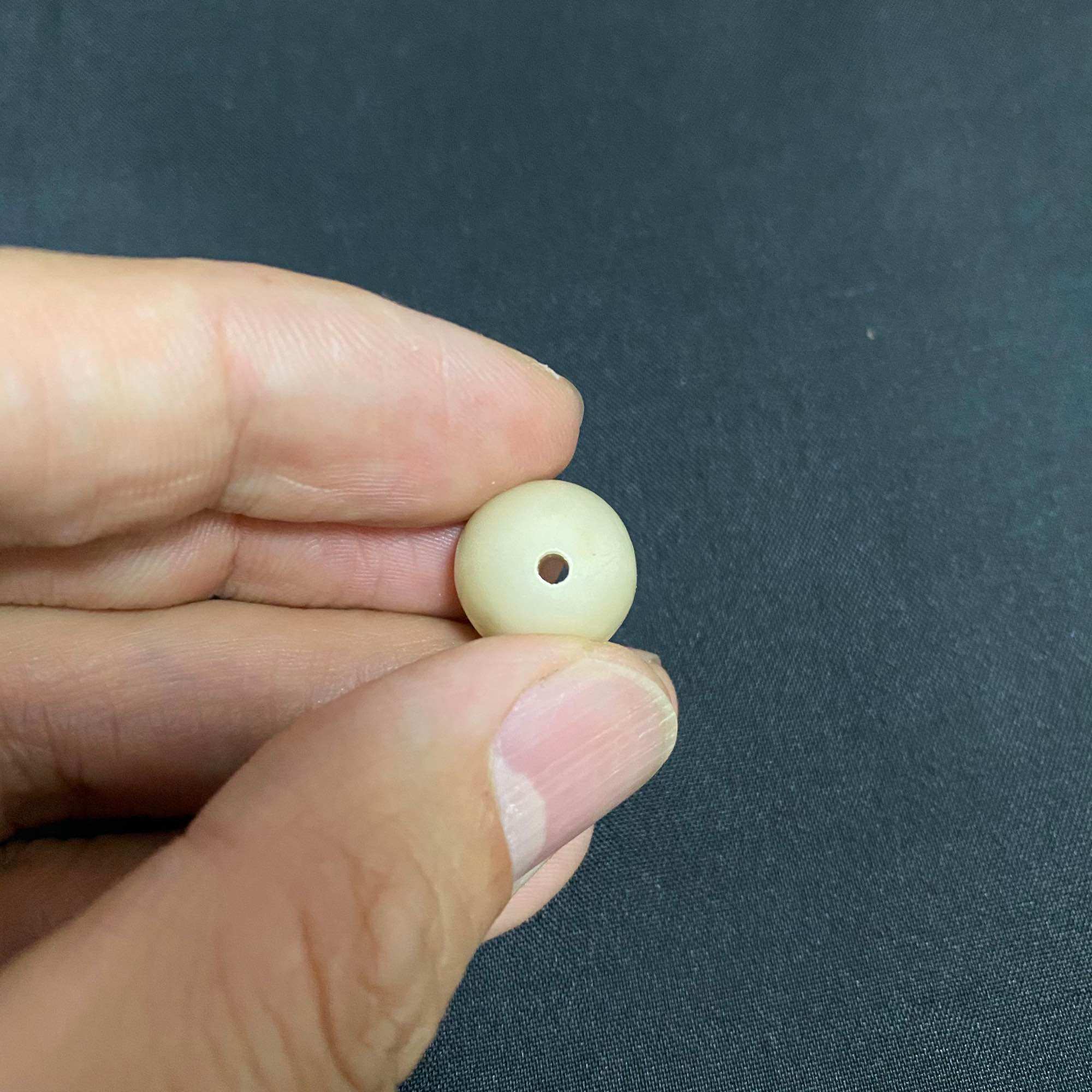 เมล็ดโพธิ์ธรรมชาติ 50g สำหรับทำสร้อยข้อมือสร้อยคอ เจาะแล้ว Natural ...