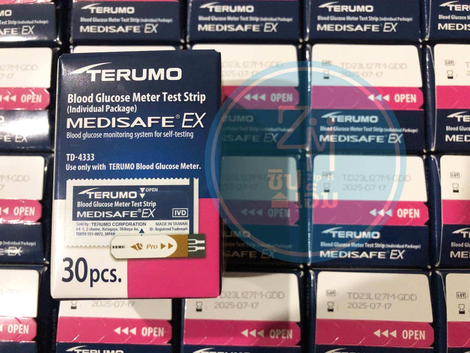 แผ่นตรวจน้ำตาล EX Terumo แท้ 1000(exp08.07.2025) ย้ำว่า 2025 มีกัน ...