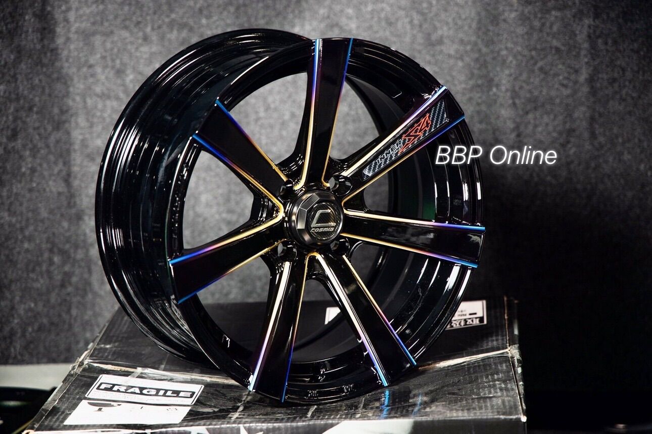 แม็ก Cosmis ขอบ15 InnerlineS4 สีพิเศษไทเทเนี่ยม 4/100 (4วง) | Lazada.co.th