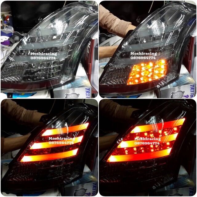 ไฟท้าย SMOKE LED SUZUKI SWIFT 2012 2013 2014 2015 2016 2017 - moshi ...