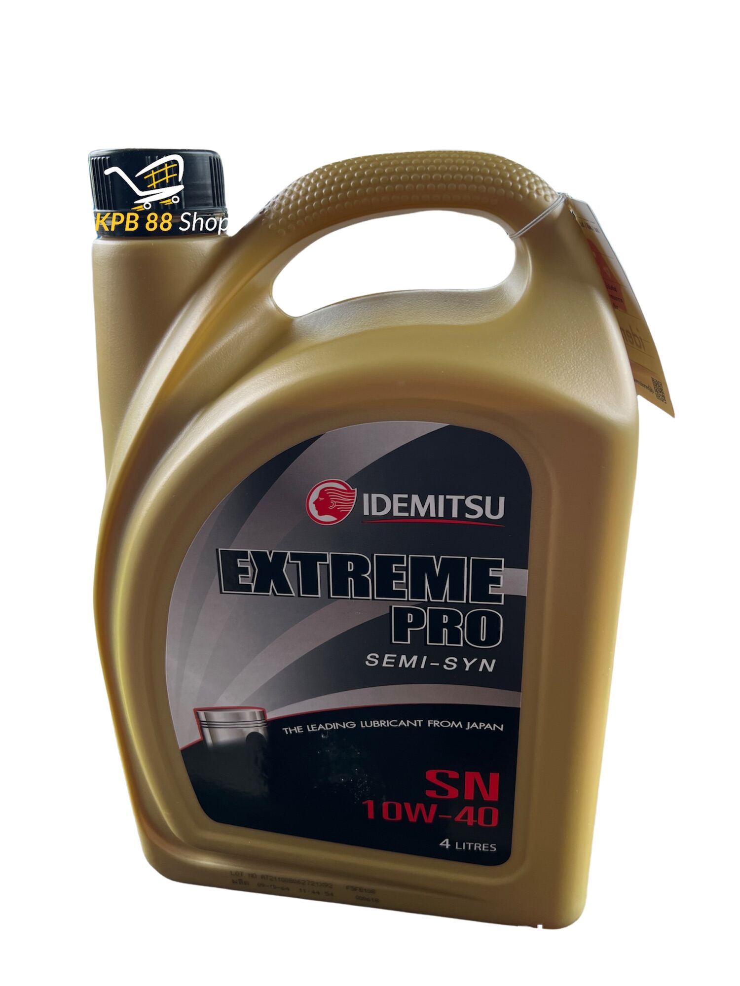 น้ำมันเครื่อง Idemitsu Extreme Pro Semi-Syn API SN SAE 10W -40 จำนวน 4 ...