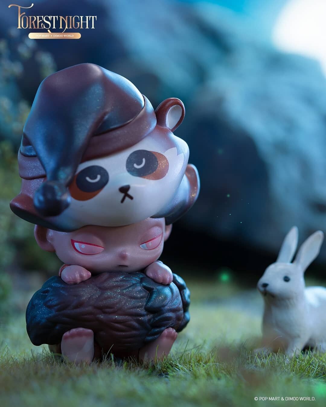 (พร้อมส่ง เลือกได้) POP MART Dimoo Forest Night. ตุ๊กตา โมเดล ดีมูฟอเรส ...