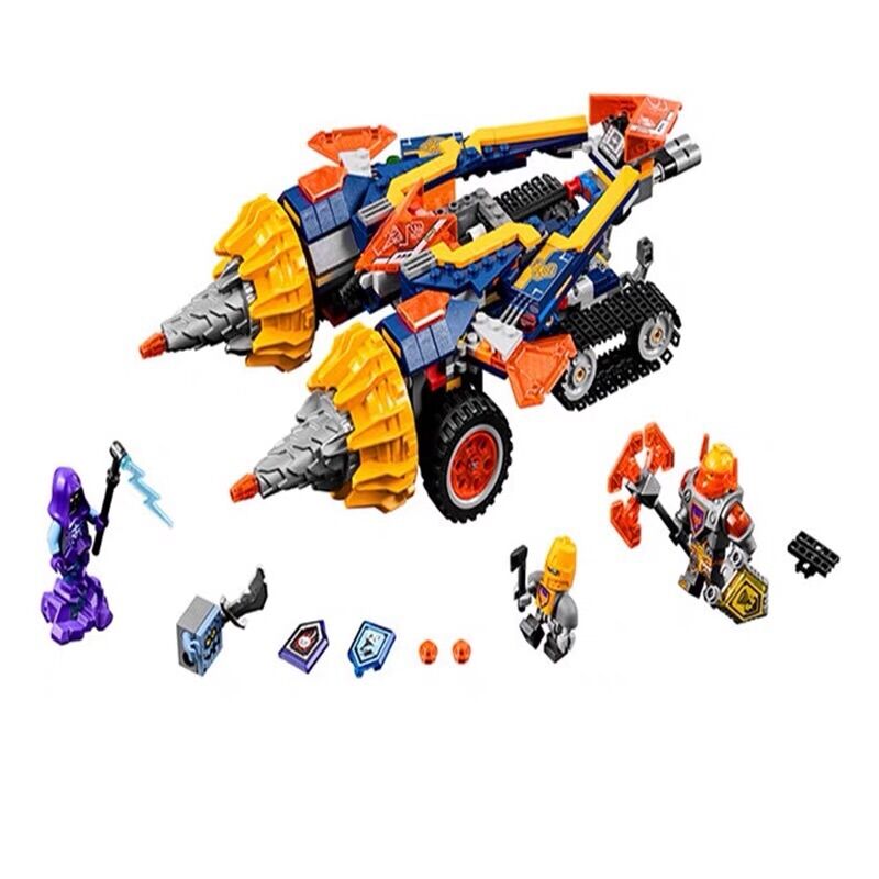 ตัวต่อเลโก้ Compatible with Lego Future Knights Axel's Giant Drilling ...
