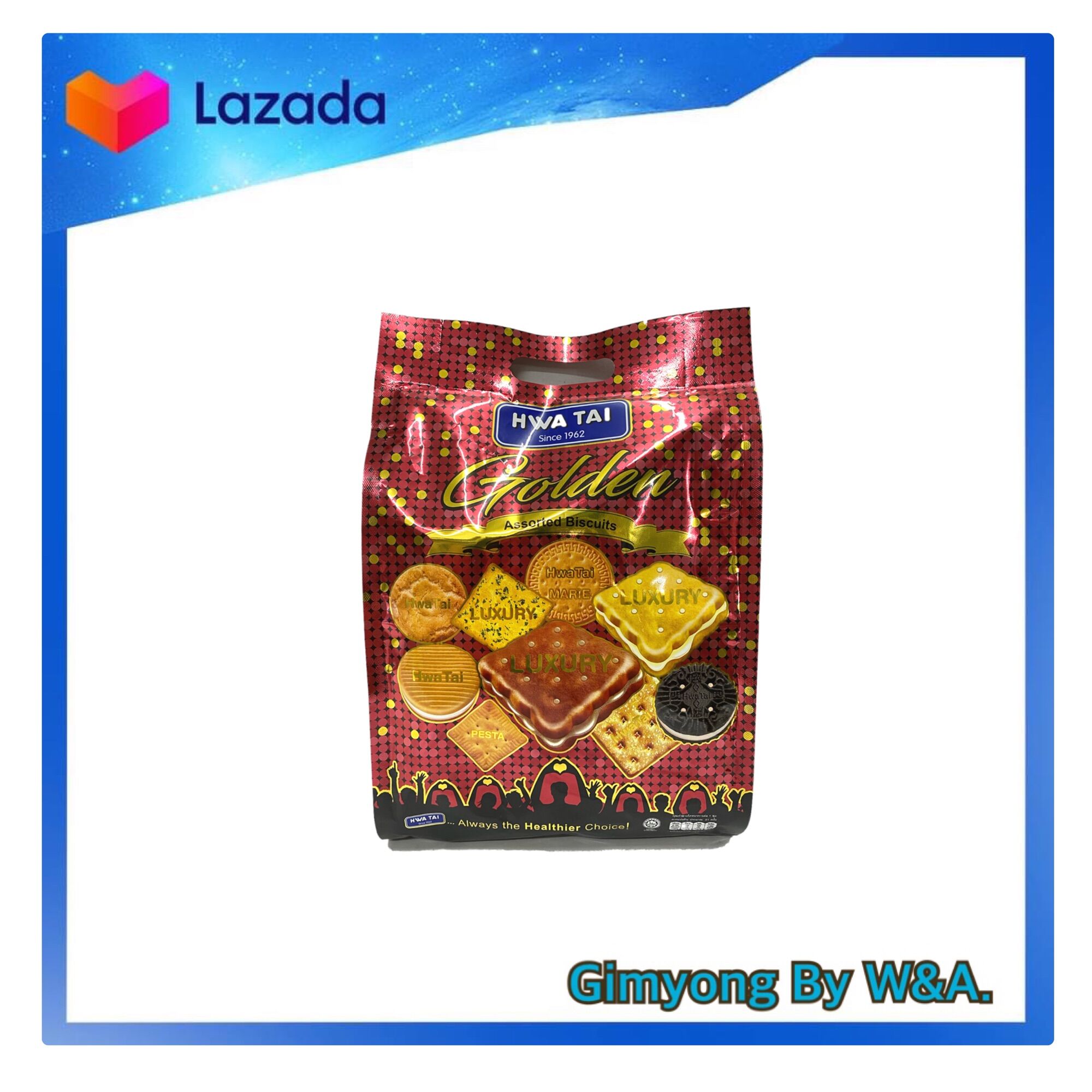 ขนมปังกรอบหน้าผลไม้อบแห้ง Golden Fuji Layer Biscuits ขนาด 140 g ...