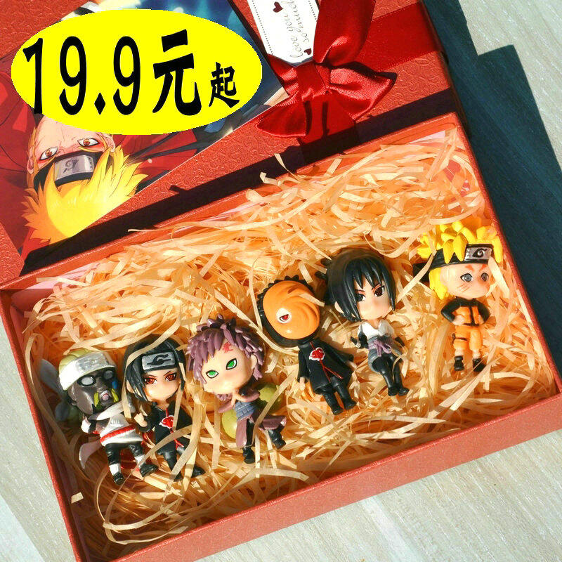 Naruto Garage Kit Sasuke Kakashi Itachi Doll Car Decoration Gift Naruto ...