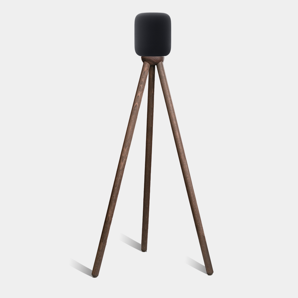 Loomma อุปกรณ์เสริมสำหรับลำโพง Apple homepod ขาตั้งลำโพงไม้แท้แบบตั้ง ...