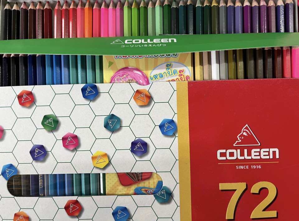 สีไม้คอลลีน Colleen 72 สี | Lazada.co.th