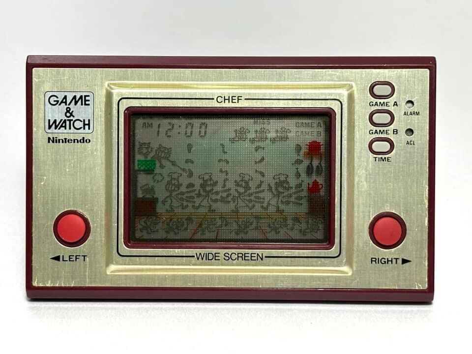 Chef Game Watch (nintendo) wide screenFP-24 เกมกด เชฟ พ่อครัว - สะพาน ...