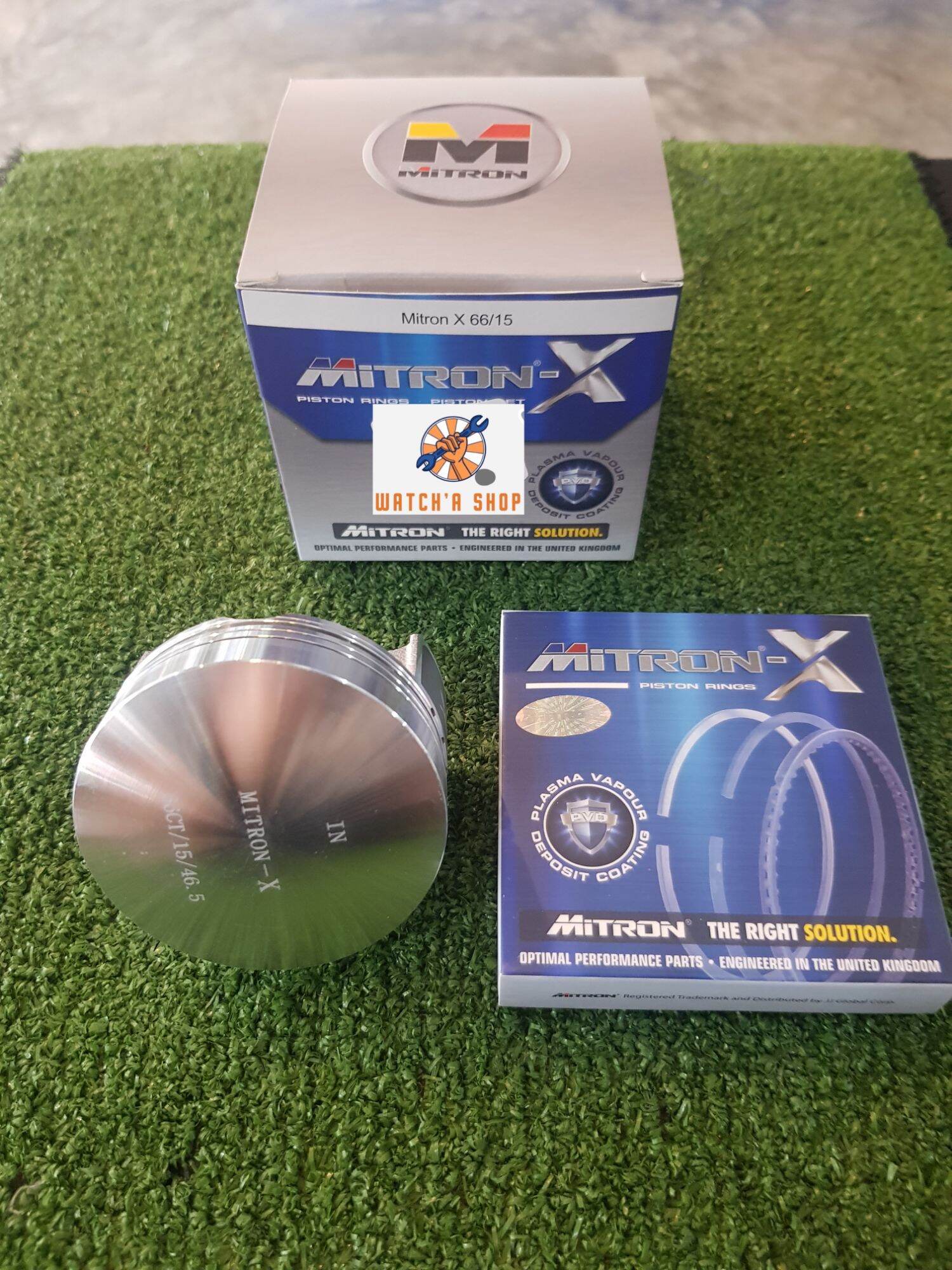 ลูกสูบMitron-x66/15 ลูก+แหวน (มีของเลยพร้อมส่ง) | Lazada.co.th