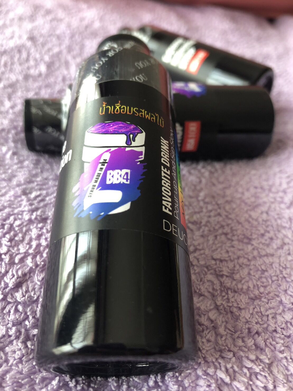 Lean ลีน ไซรัปเข้มข้น BB4 3 ขวด รสองุ่น - มามาว ลีน (Legeand Lean) - ThaiPick