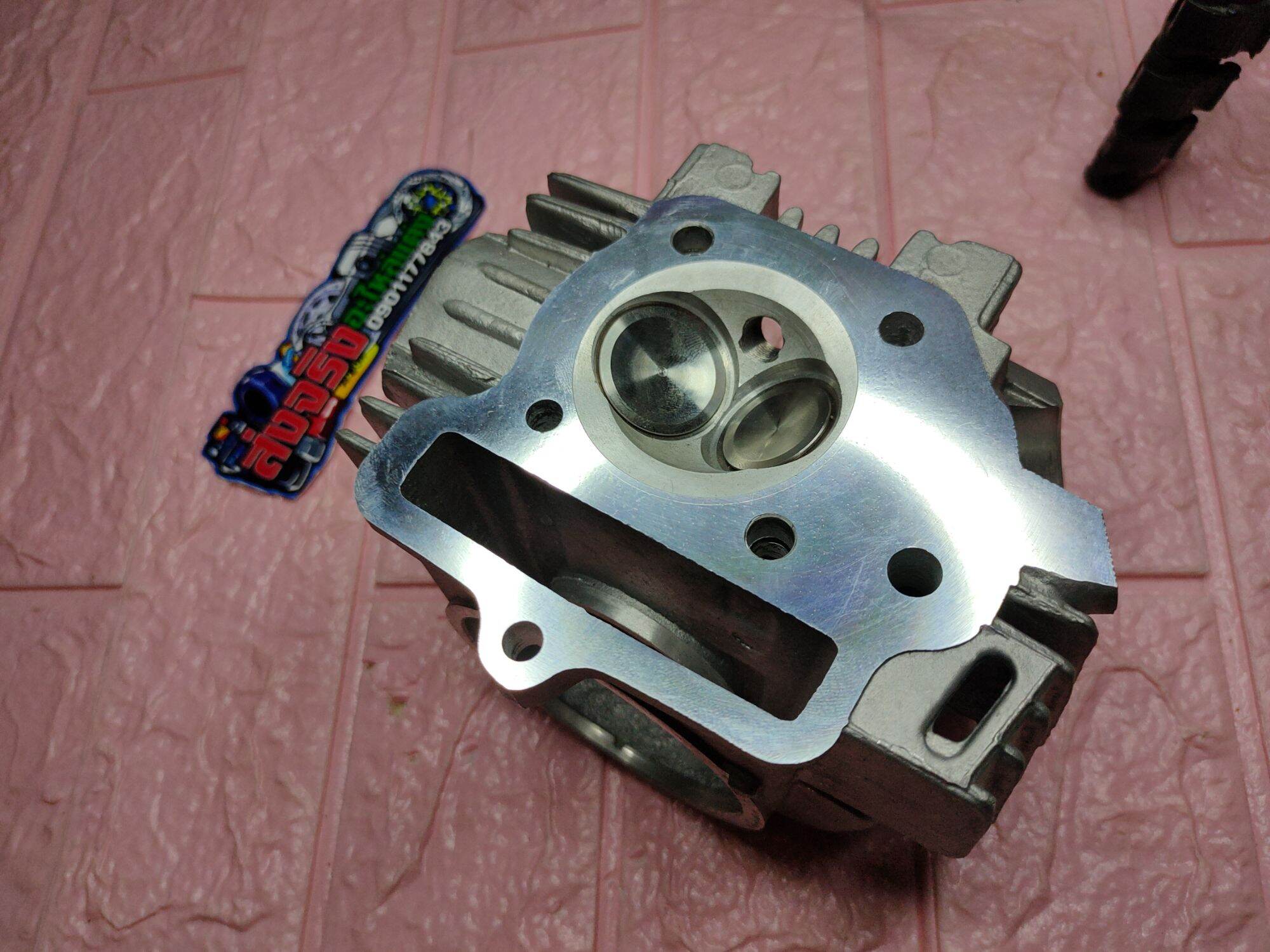 ฝาสูบแต่งเวฟ100 110 ไนร์110 เวฟ100ยูบ็อค วาล์ว27/23 หลอดตรง - BB_6688 ...