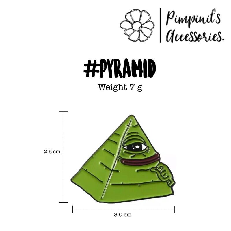 🇹🇭 พร้อมส่ง : 🐸 เข็มกลัดเซ็ท Pepe The Frog | Pepe The Frog Enamel ...