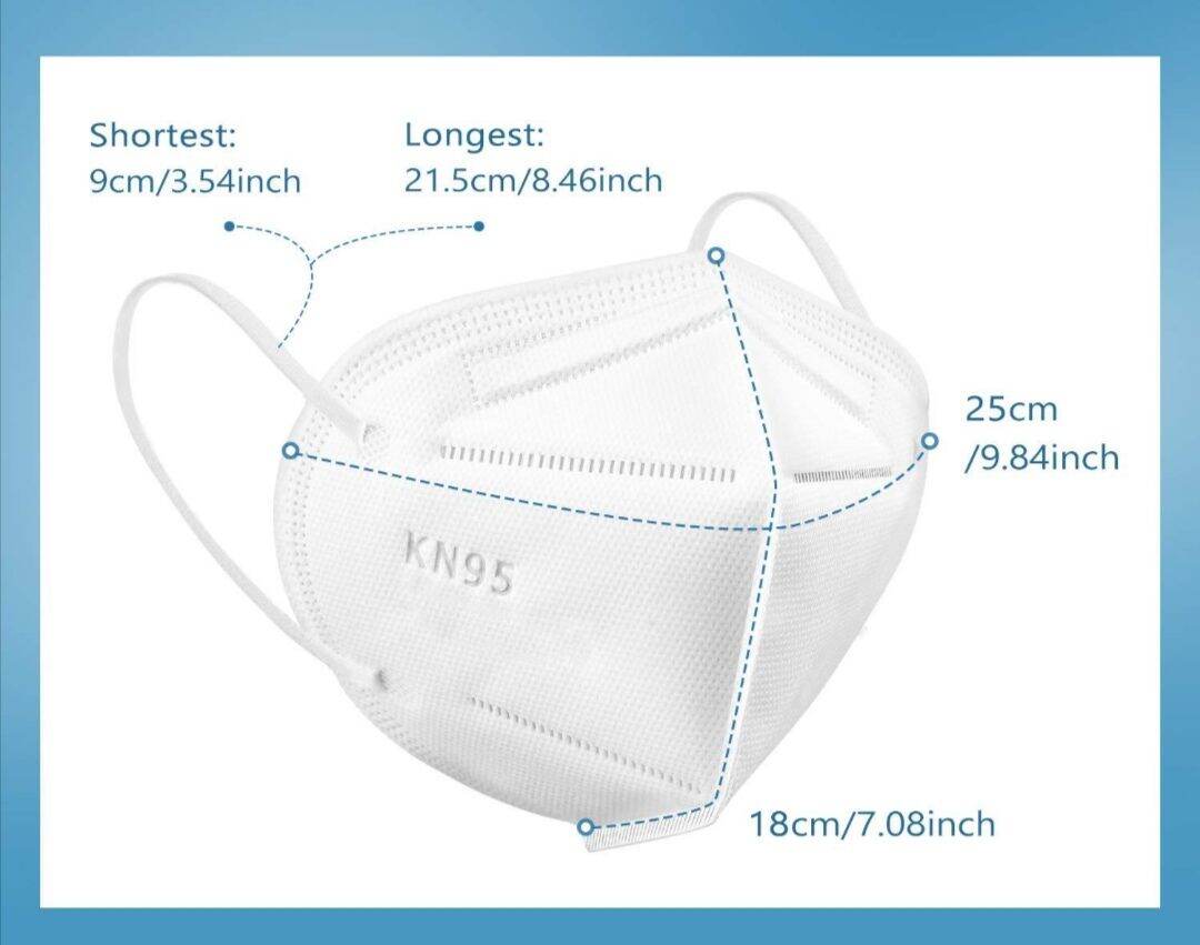 50 ชิ้นแถมฟรี ATK1กล่อง FFP2 KN95 ป้องกันเชื้อโรค มลพิษ ทางอากาศPM2.5 - Venus Shop Online Store ...