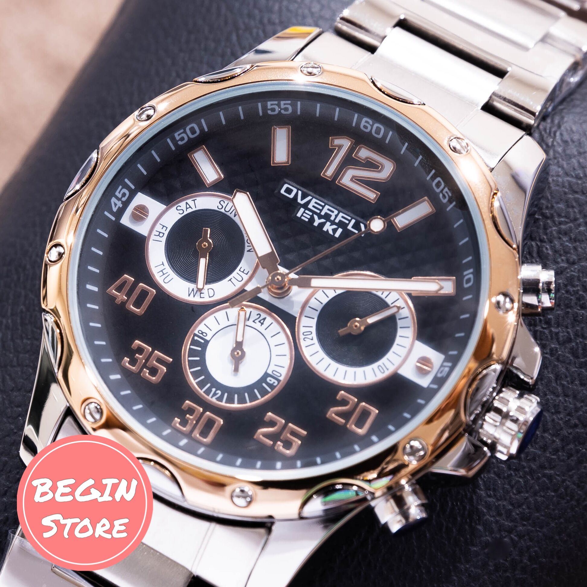 นาฬิกาข้อมือ overfly eyki ของแท้จากบริษัท 100% งานดีคุณภาพ แสตนเลสแท้ ราคาถูกที่สุด จัดส่ง ...