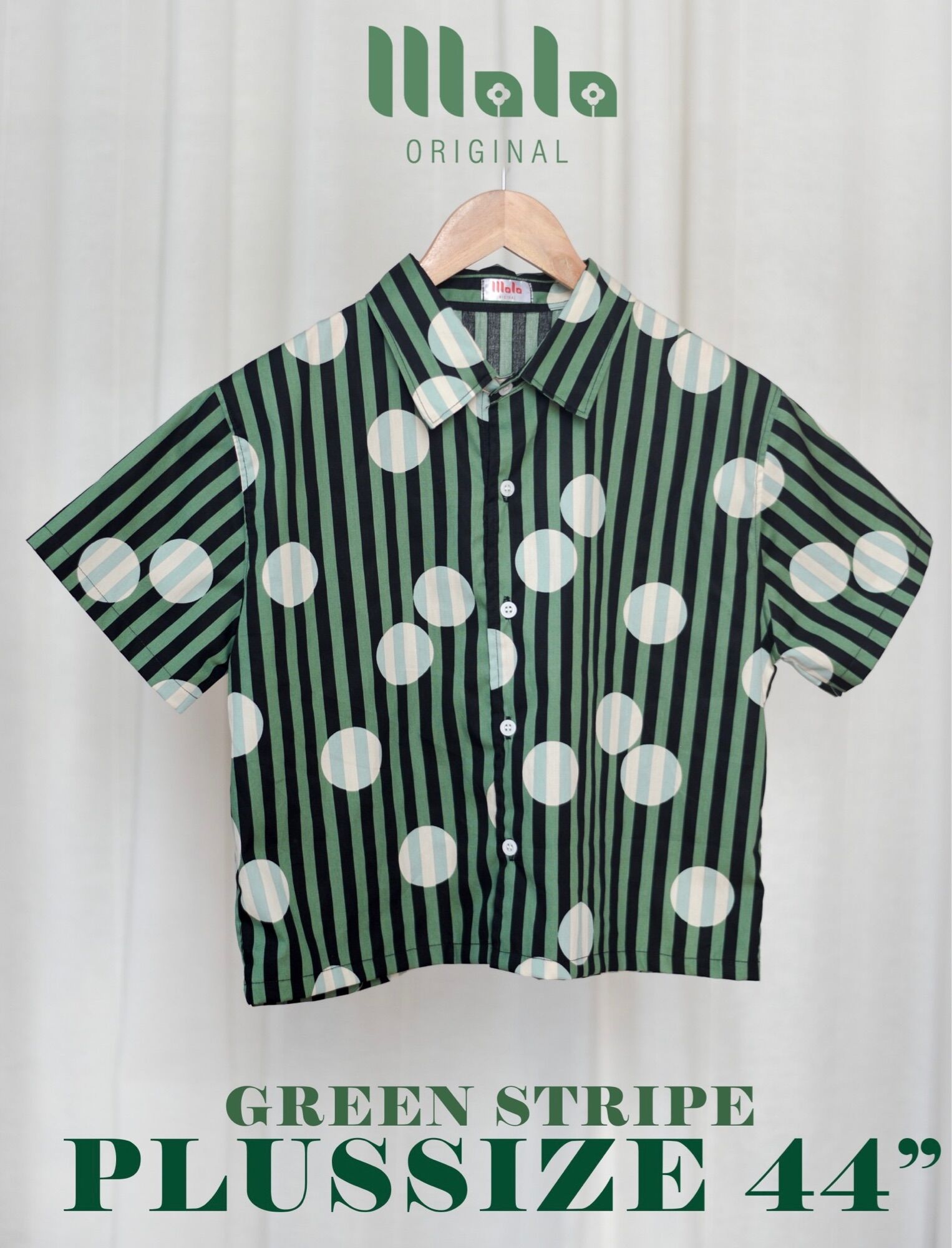 Mala original : 𝑷𝑶𝑳𝑲𝑨 𝑫𝑶𝑻 𝑱𝑨𝑷𝑨𝑵𝑬𝑺𝑬 𝑪𝑶𝑻𝑻𝑶𝑵 𝑺𝑯𝑰𝑹𝑻 | Lazada.co.th