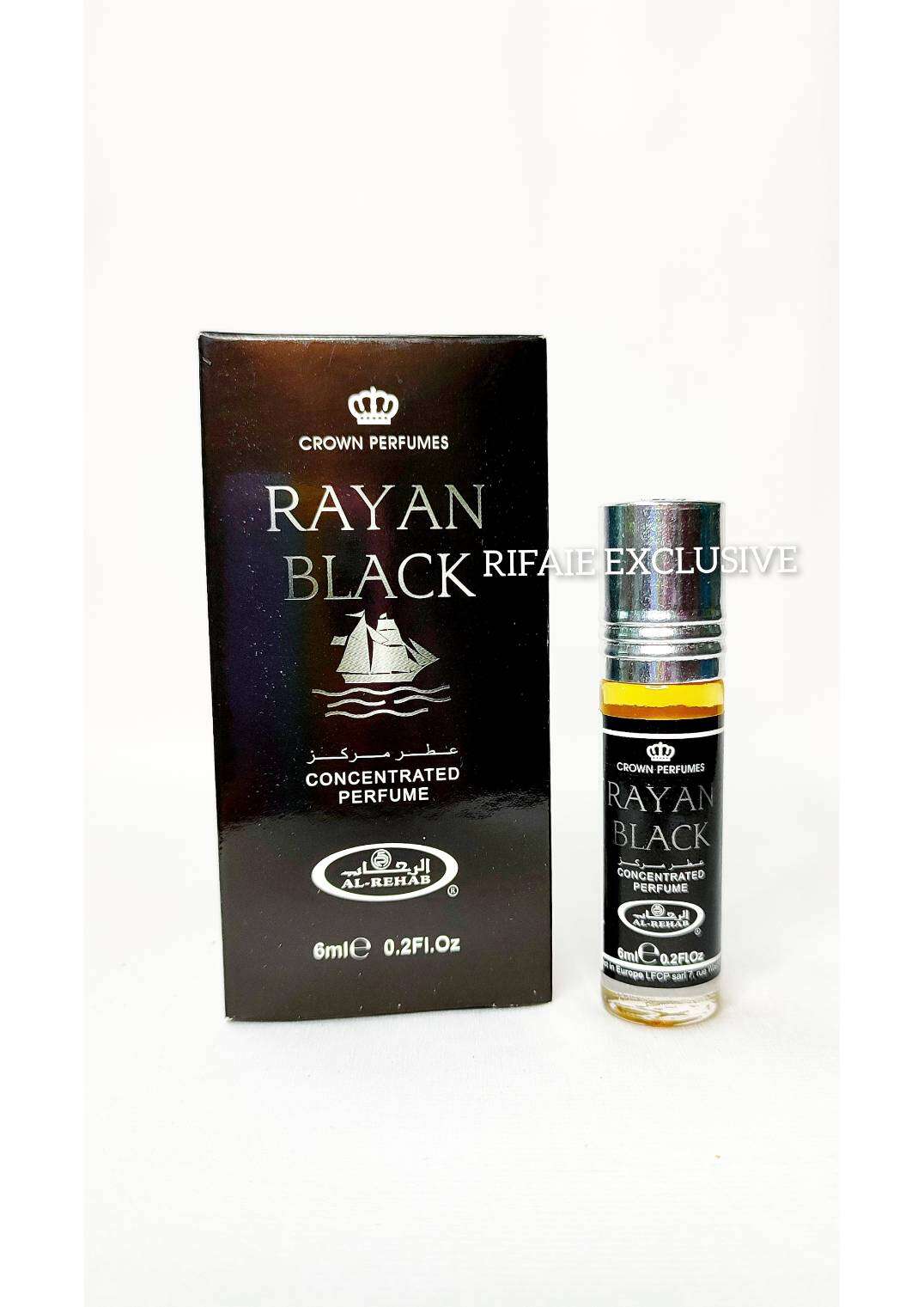 น้ำหอมอาหรับ Rayan Black Parfum By Al Rehab น้ำหอม ออยล์ น้ำหอมดูไบ ...