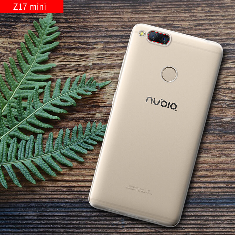 เคสโทรศัพท์มือถือสำหรับใช้กับ Nubia z17mini เคสป้องกันสำหรับ z17s เคสซิลิโคนนิ่มโปร่งใสสำหรับ ...