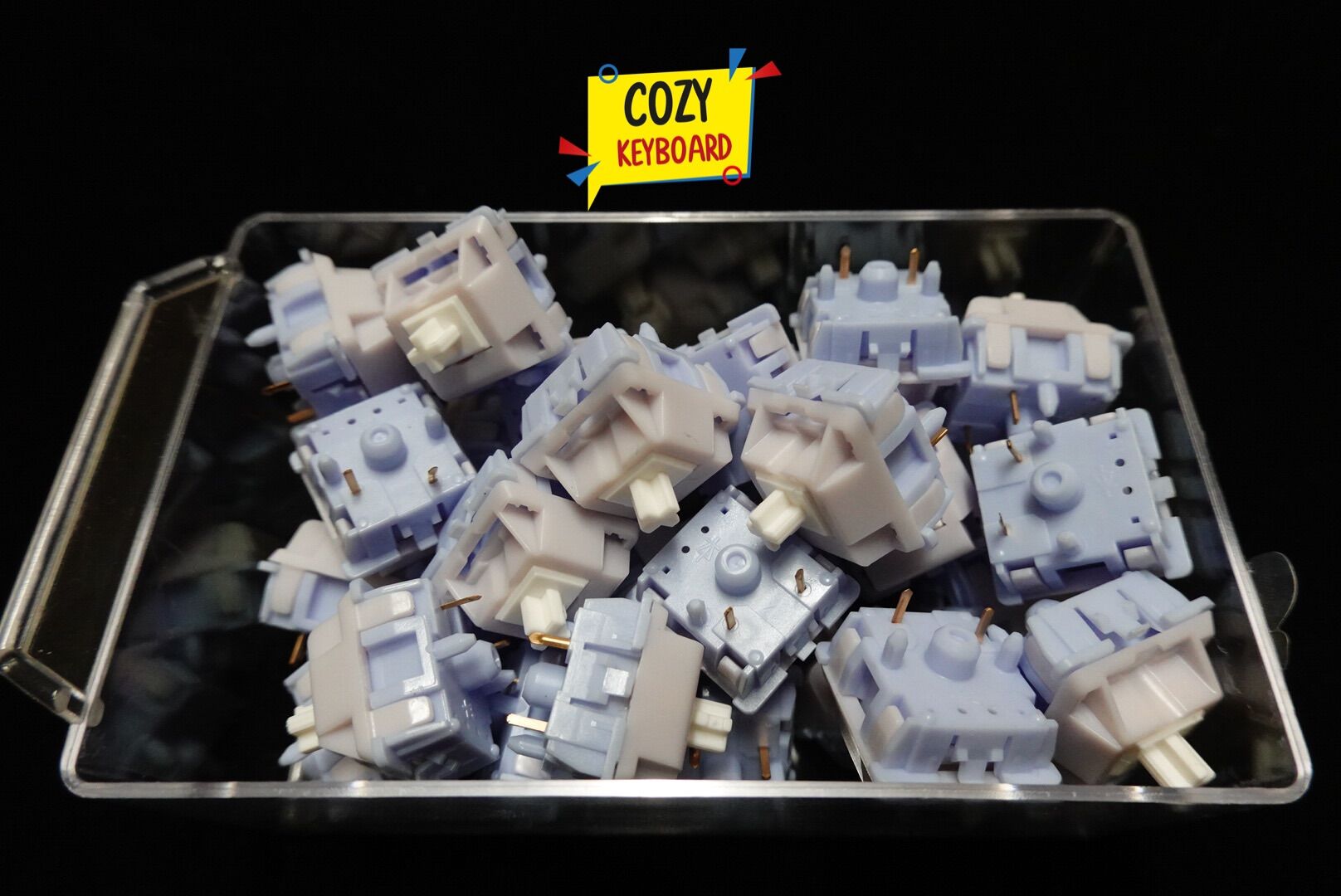 [cozy.keyboard] Seal Linear Switch by Minterly สปริงหนักพิเศษ 78g same ...