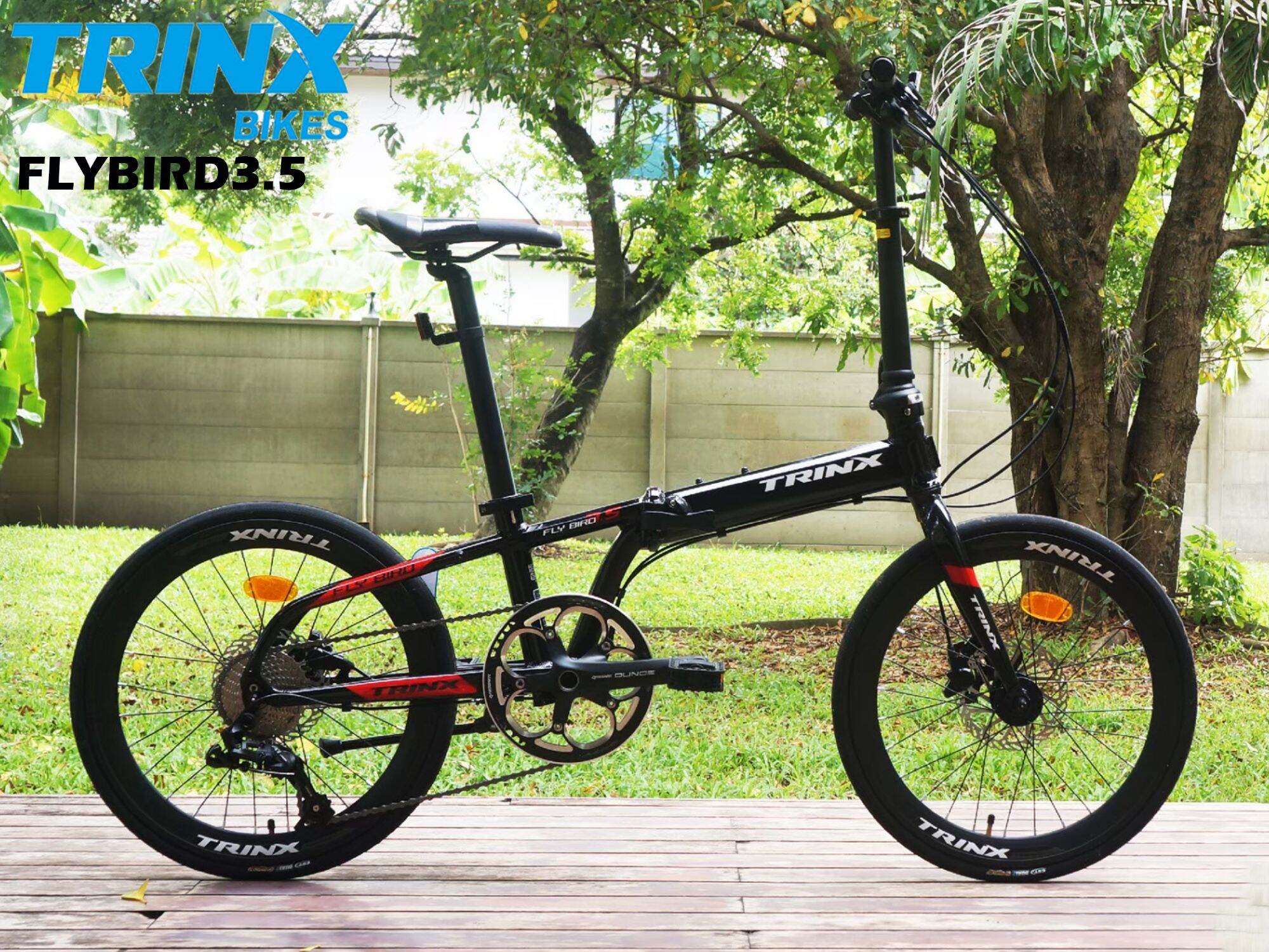จักรยานพับได้ TRINX FLYBIRD3.5 เฟรมอลูมิเนียม 10สปีด ดิสเบรคน้ำมัน ...