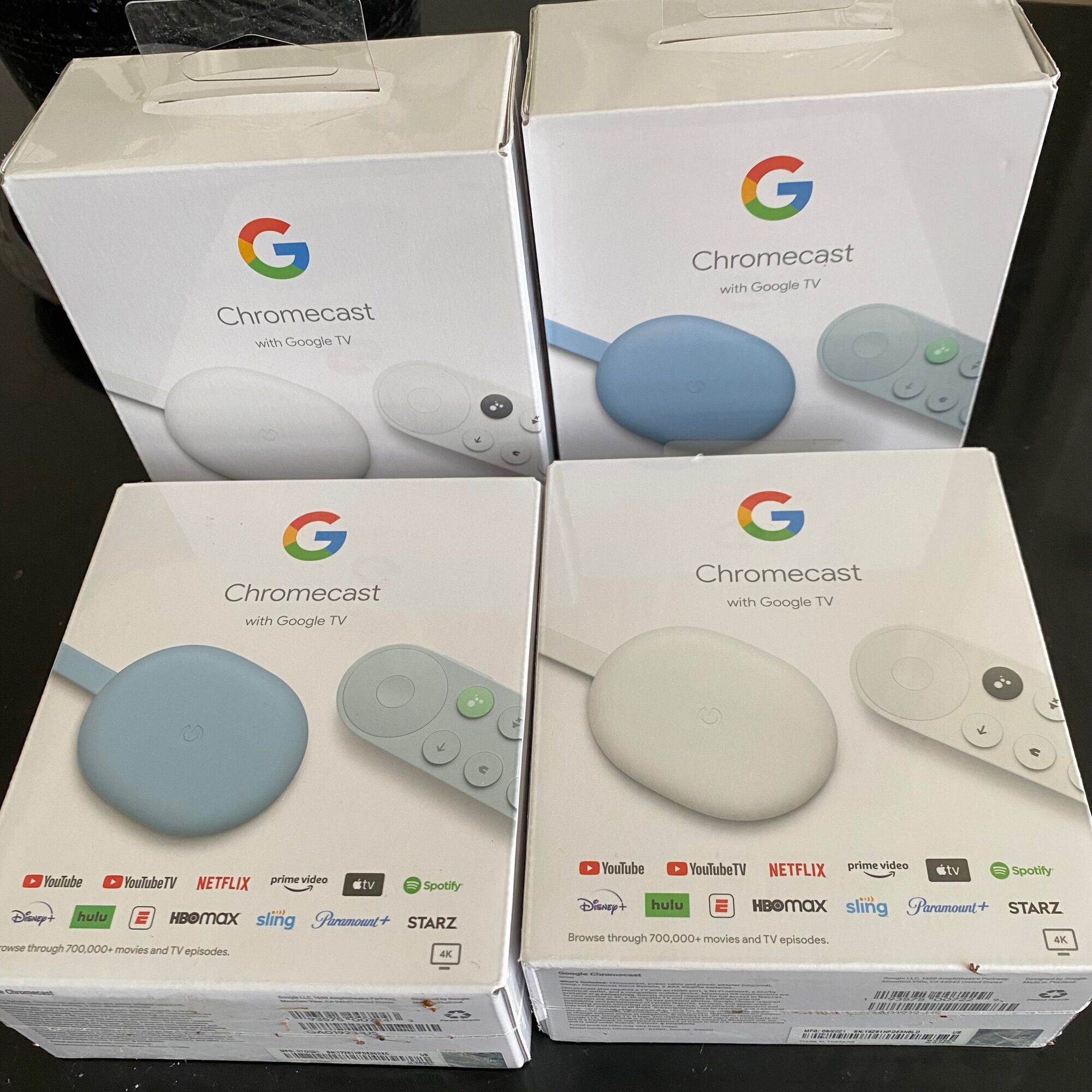 Google Chromecast with Google TV 4K (รุ่นใหม่ พร้อมส่ง) - Luv2Shop ...