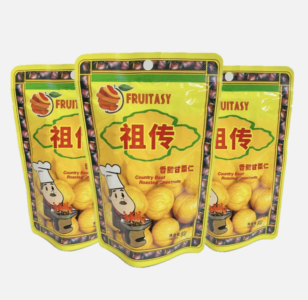 เกาลัดอบ Fruitasy หอม มัน หวาน อร่อย ขนาด 80 กรัม | Lazada.co.th