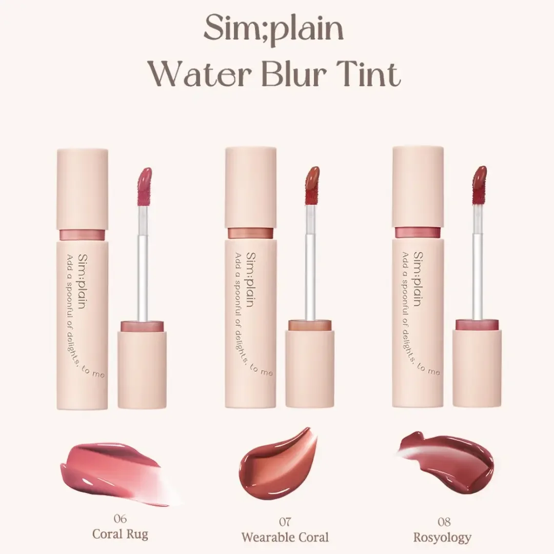 พร้อมส่ง สีใหม่ Knitting mood Peripera Simplain water blur tint สี 03 ...