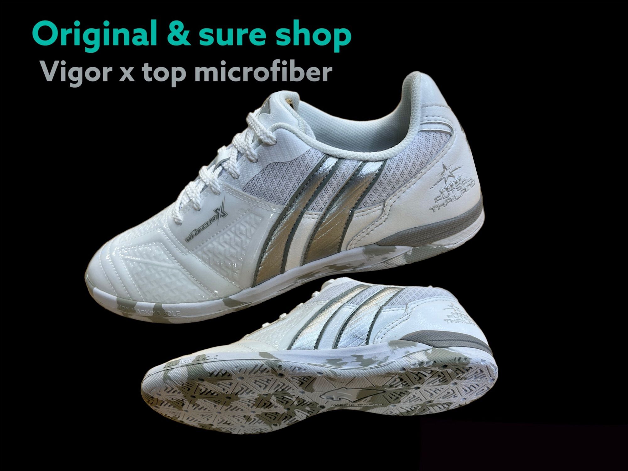 รองเท้าฟุตซอล pan VIGOR X Top | Lazada.co.th