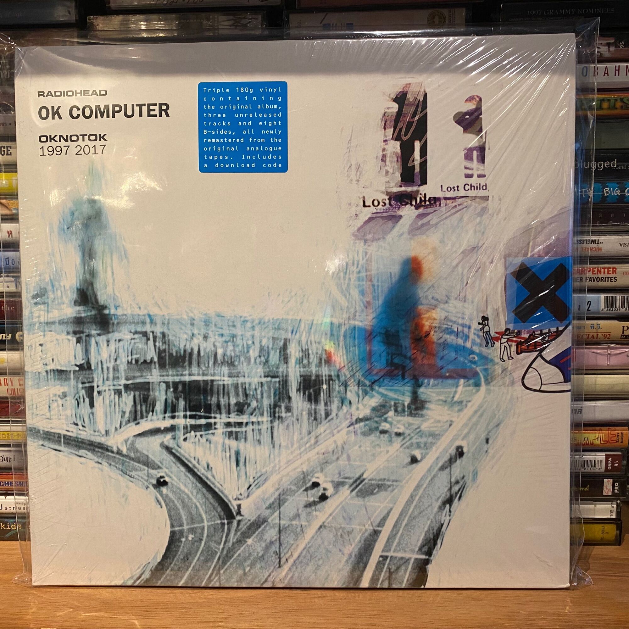 3 LP Vinyl แผ่นเสียง ไวนิล Radiohead - OK Computer OKNOTOK 1997 2017 ...