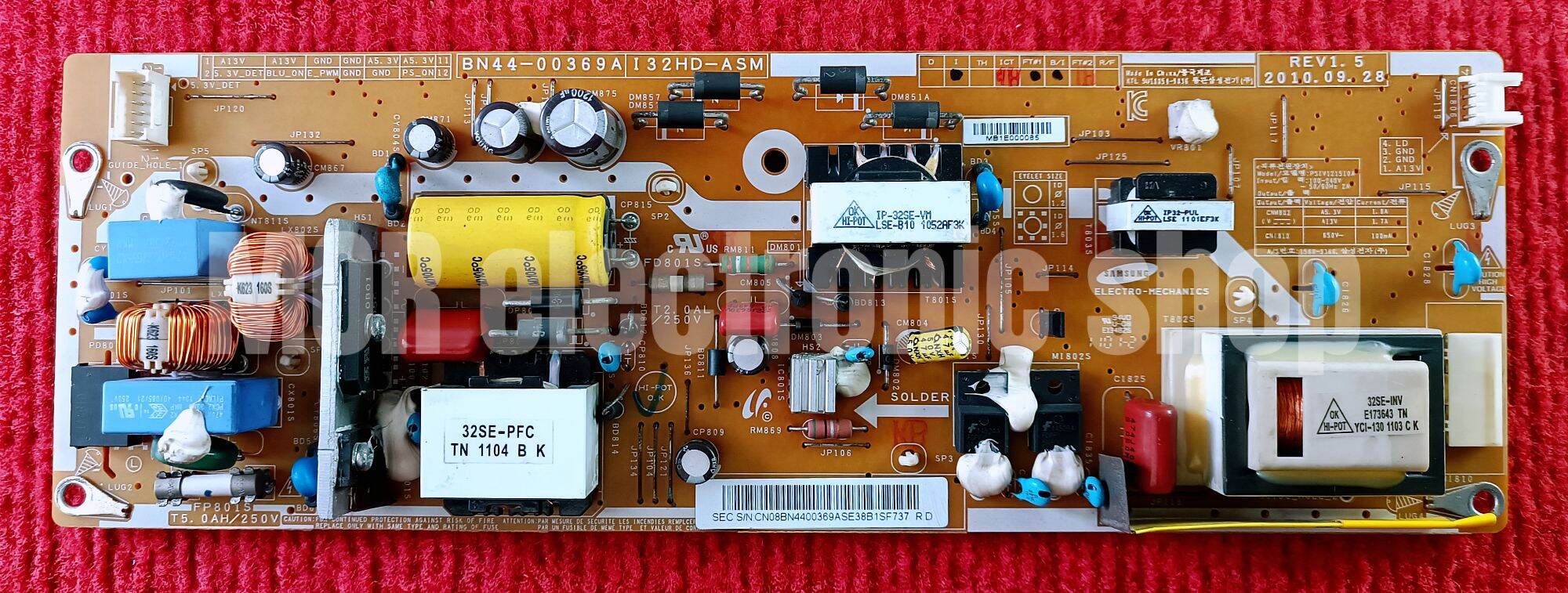เพาเวอร์ซัพพลาย SAMSUNG LA32C350D1 พาสบอร์ด BN44-00369A | Lazada.co.th
