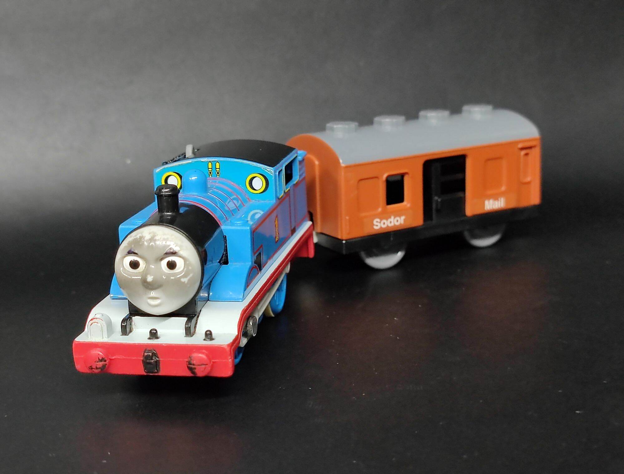 (รหัส T20) Tomy Plarail รถไฟโทมัส #1 หน้าเขม่าดำ • BLACK FACE THOMAS ...