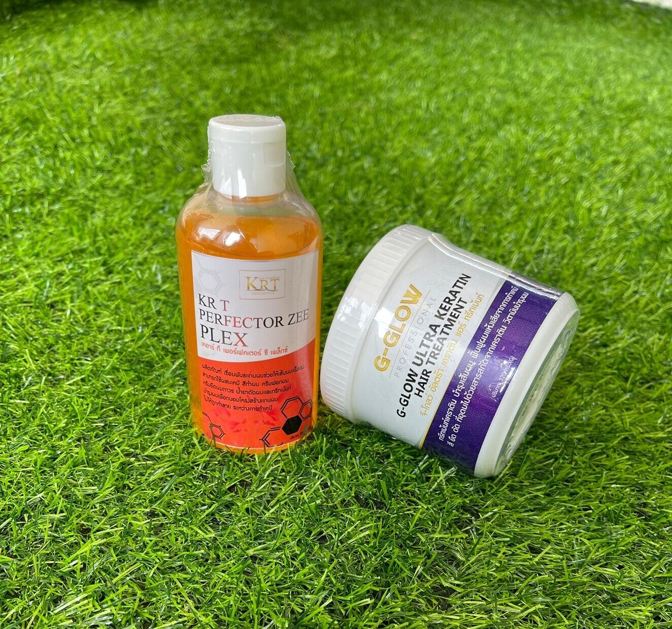 ทรีทเม้นท์เข้มข้น G Glow + KRT เชื่อมแกนผม เสริมสร้างเกล็ดผมที่ถูกทำลาย ...