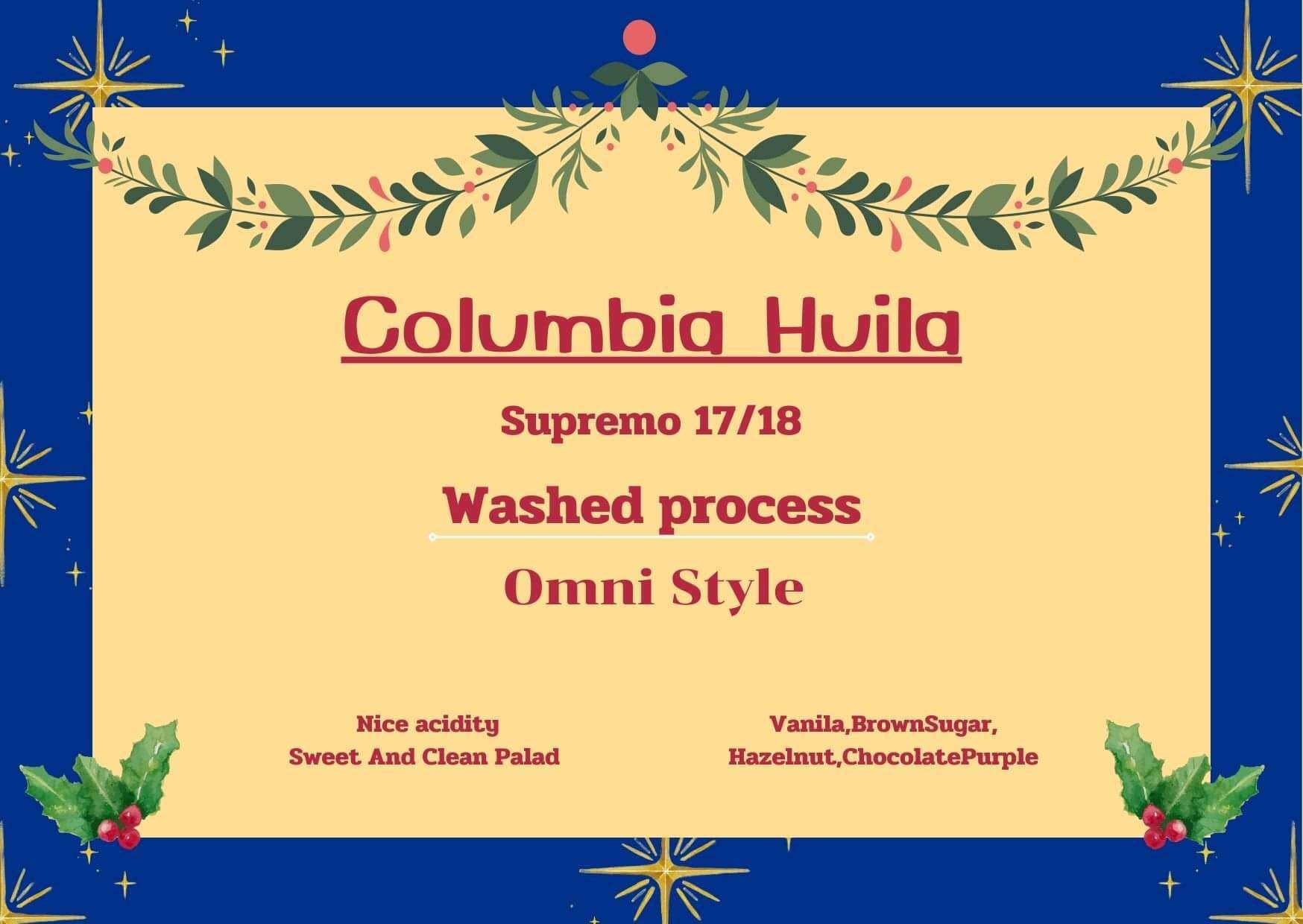 I’m:C Roaster กาเเฟคั่ว Columbia Hulia Supremo 17/18 Omni style ...