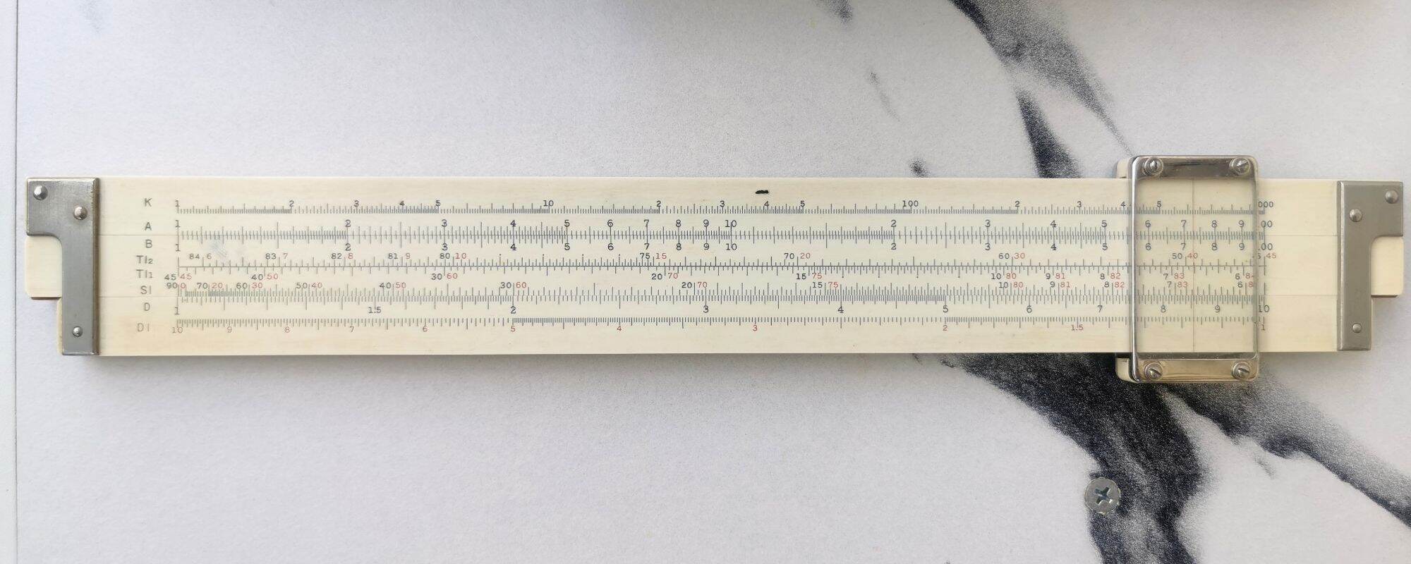 SUN Hemmi Japan slide Rule No.250 วินเทจ | Lazada.co.th