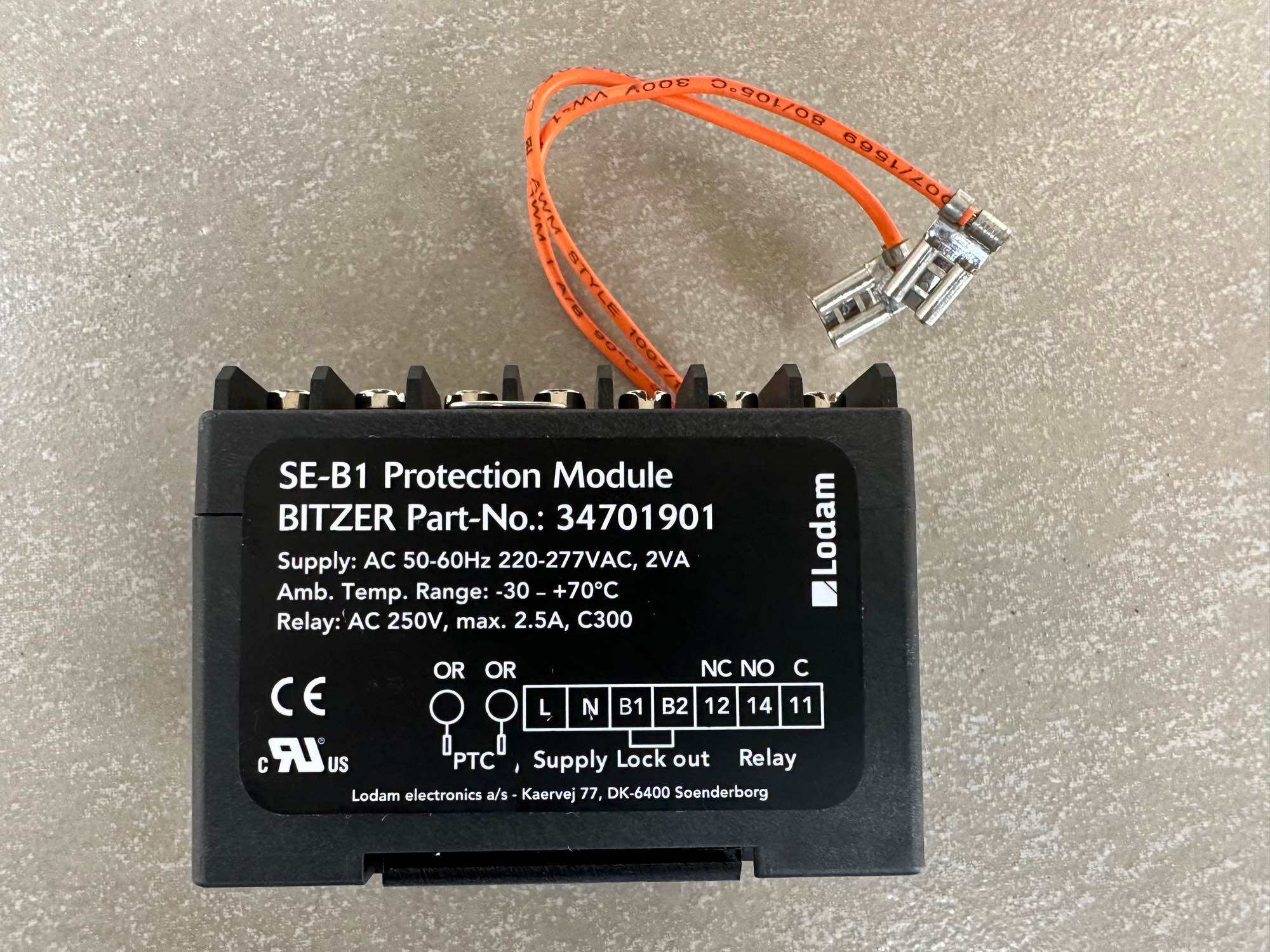 SE-B1 Protection Module. Bitzer Part No.34701901 | Lazada.co.th