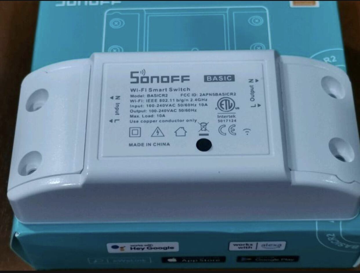 Sonoff Basic R2 สมาร์ทสวิทช์ไร้สาย สั่งผ่านมือถือ Sonoff Basicr2 โมดูล