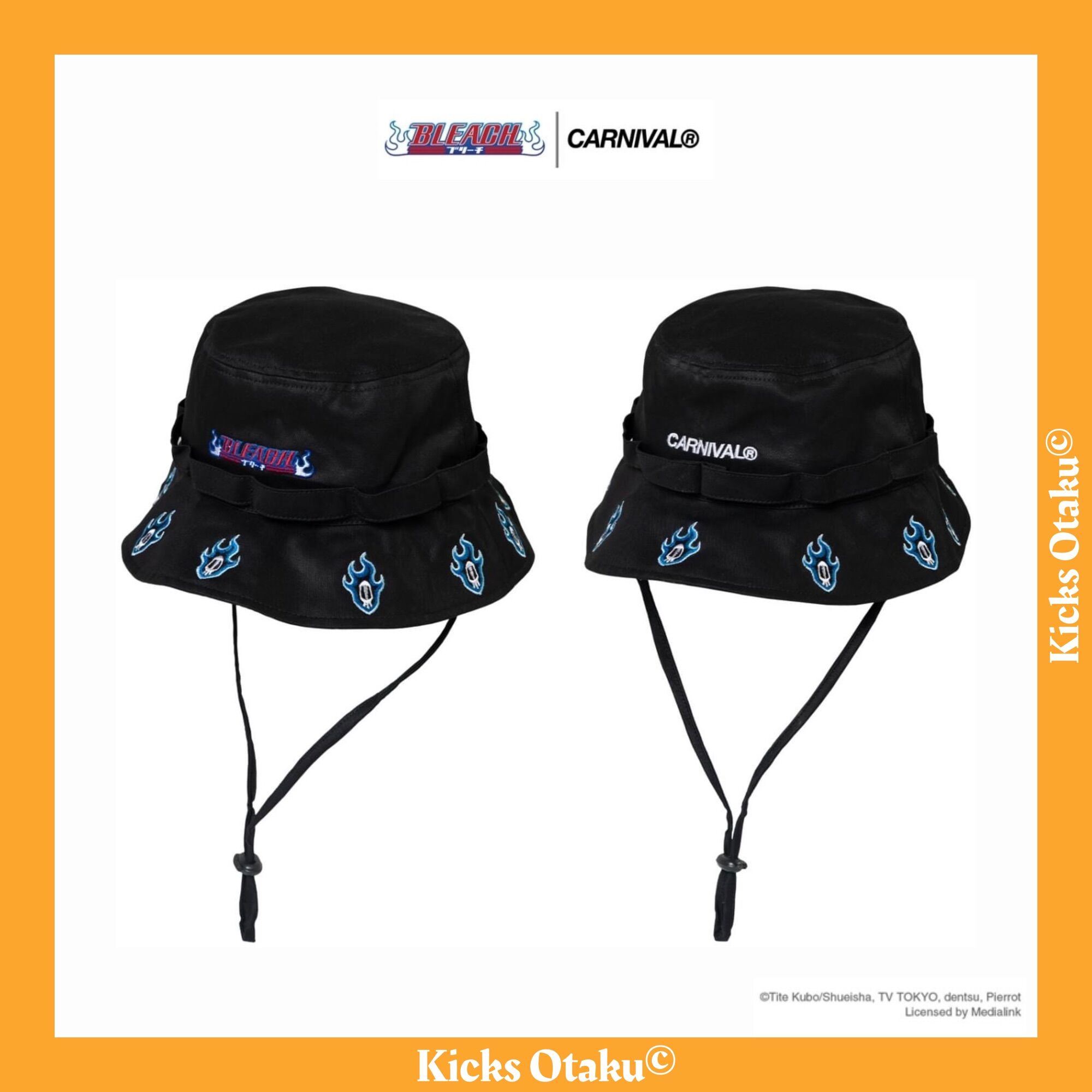 [ของแท้] หมวก CARNIVAL® x Bleach Shinigami Bucket Hat ️หายาก ️ | Lazada ...