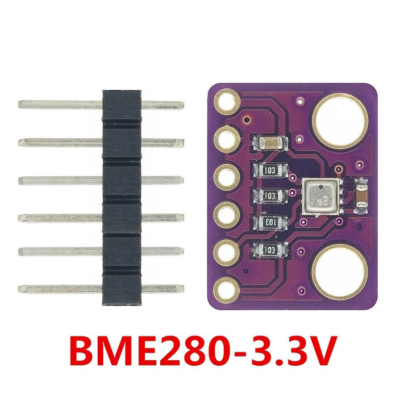 BME280 5V 3.3V เซนเซอร์ดิจิตอลอุณหภูมิความชื้นความดัน Barometric SENSOR โมดูล I2C SPI 1.8-5V ...