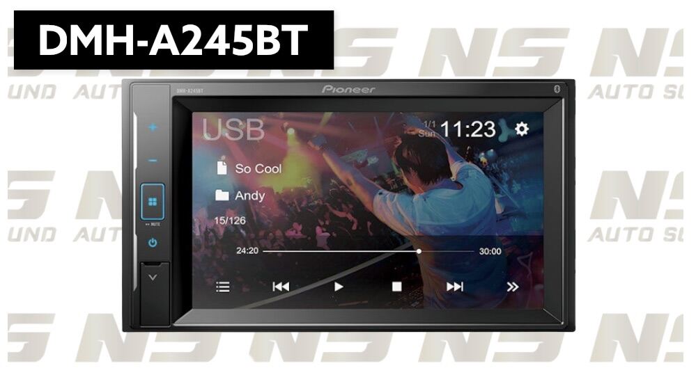 จอ2Din Pioneer DMH-A245BT - NS AutoSound - ThaiPick