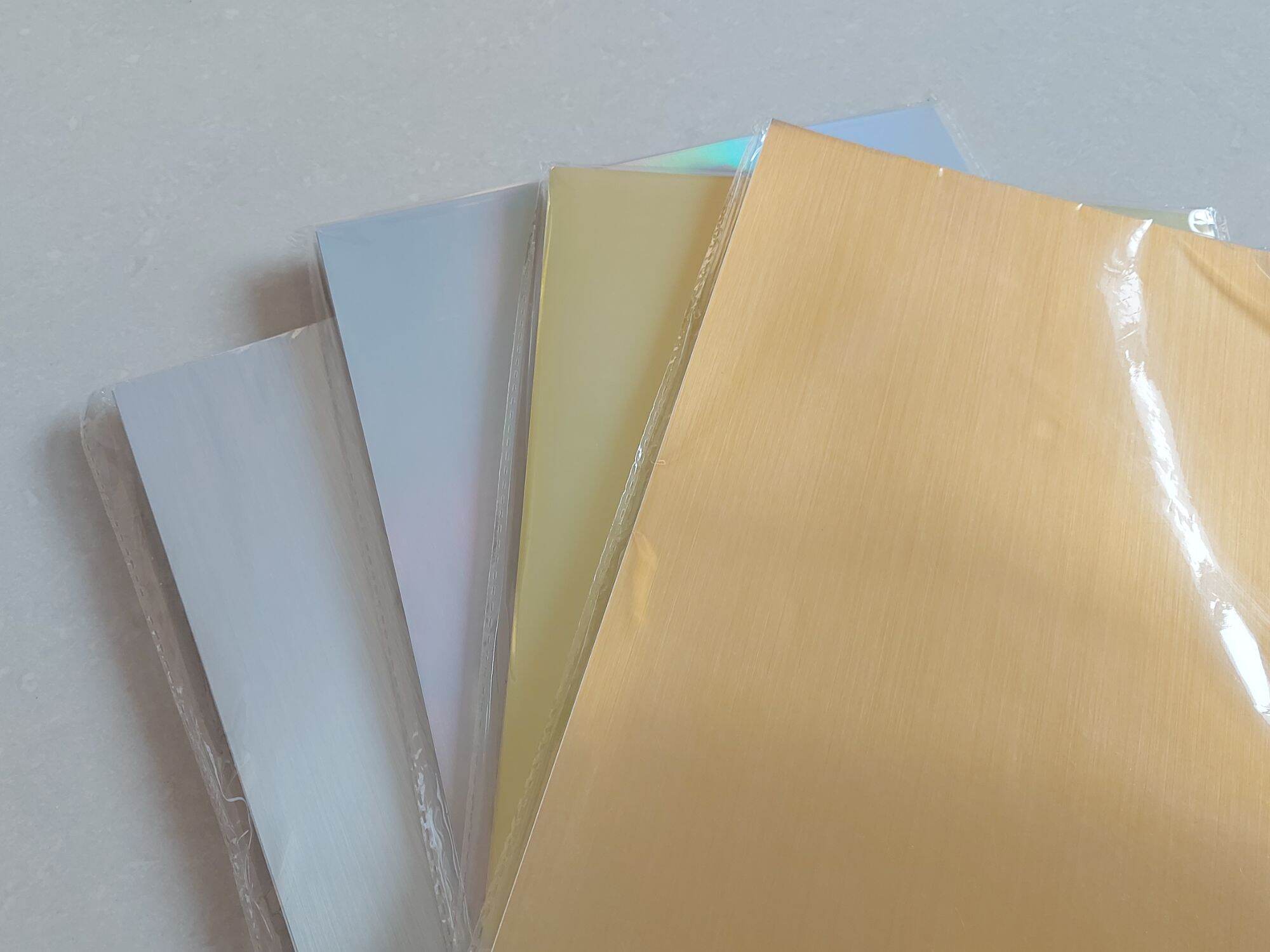 SPC Label สติกเกอร์ A4 Inkjet PP สีทอง Golden Hairline 30 แผ่น - SPC ...