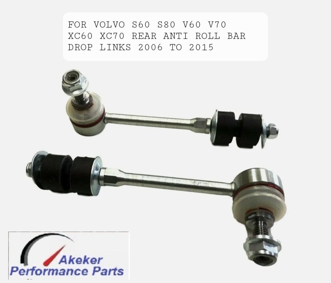 X2 Pair FOR VOLVO S60 S80 V60 V70 XC60 XC70 REAR ANTI ROLL BAR DROP ...
